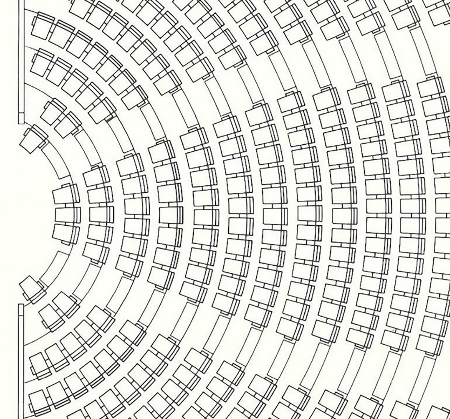 Comment aménager une salle de spectacle ? - Fauteuils Hémicycle