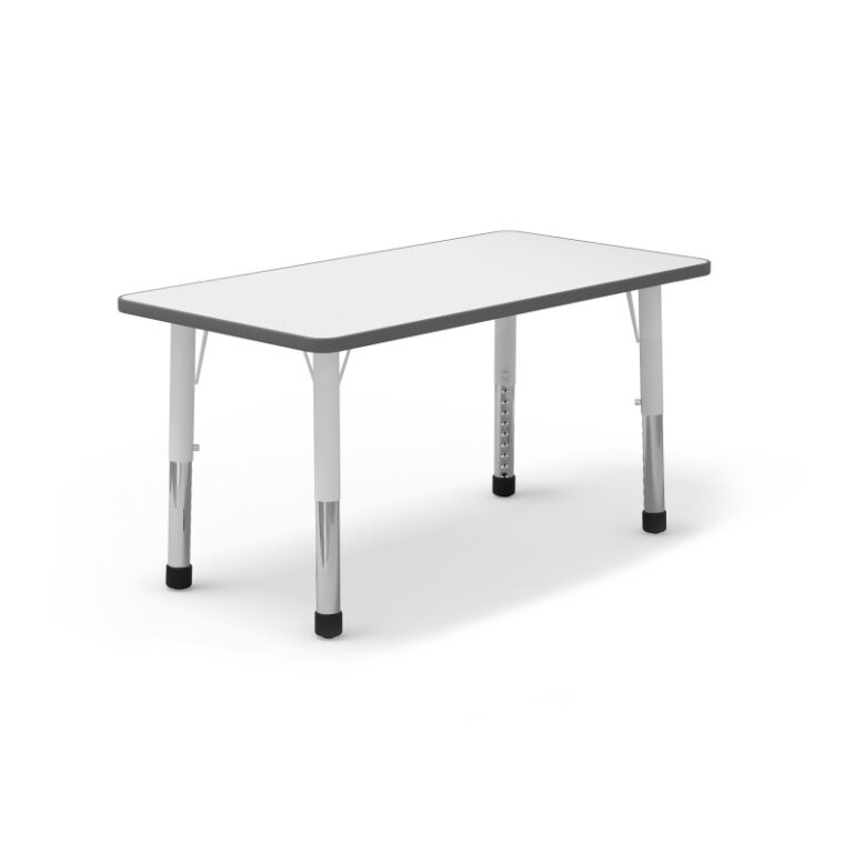 Table école réglable en hauteur Rony Rectangular - Fauteuils Hémicycle